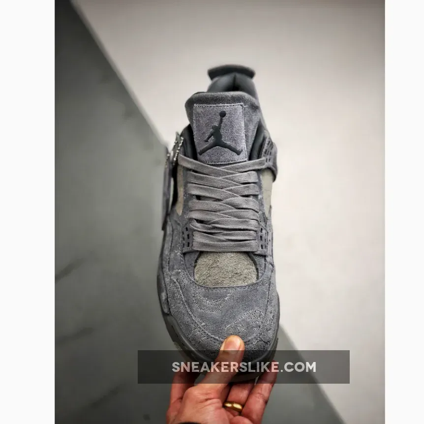 KAWS X Air Jordan 4 Cool Grey/White Online - SneakersLike